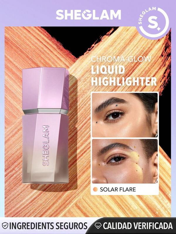 SHEGLAM Iluminador líquido Chroma-Glow Bloom-Stardust | Moda de Mujer ...