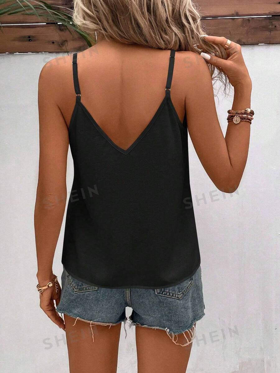 SHEIN Frenchy Leopard Print Cami Top Women Tank Tops Back To School ...