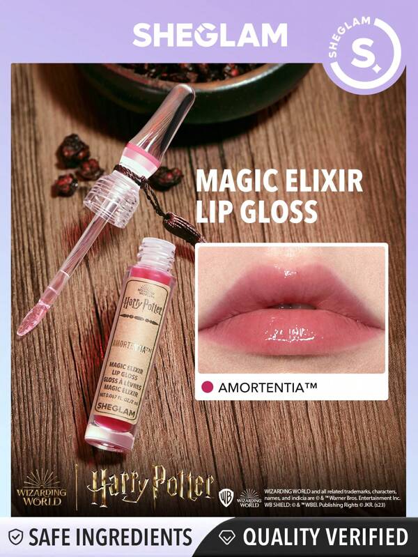 SHEGLAM Harry Potter™ Magic Elixir Lip Gloss-Amortentia™ High Shine ...