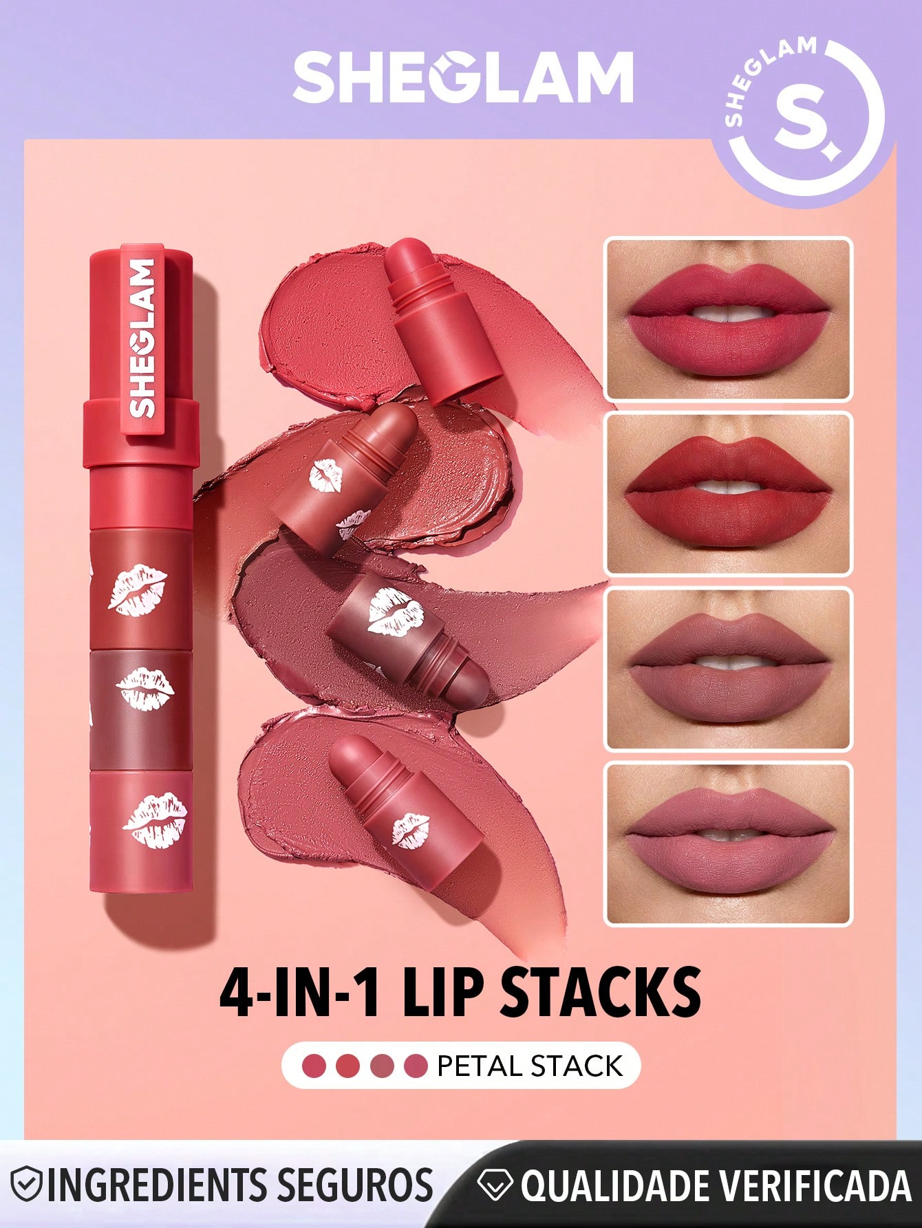 SHEGLAM Mega Lip Stacks