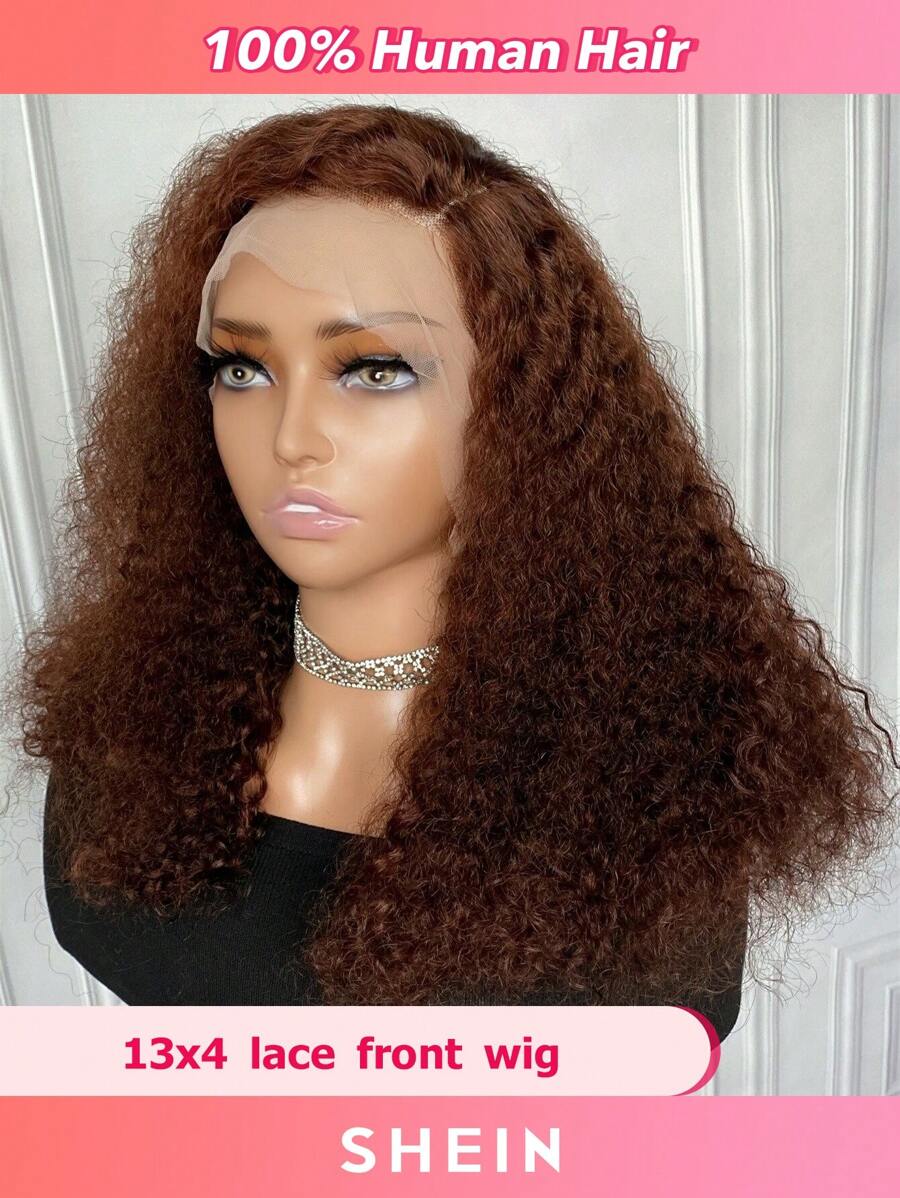 20inch 4# Lace Front Wigs for Women Deep Wave 13*4 Lace frontal Wig human hair Wigs | SHEIN USA