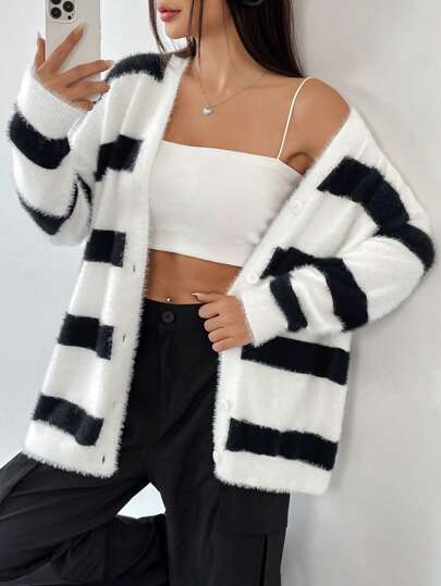 Search fuzzy cardigan | SHEIN USA