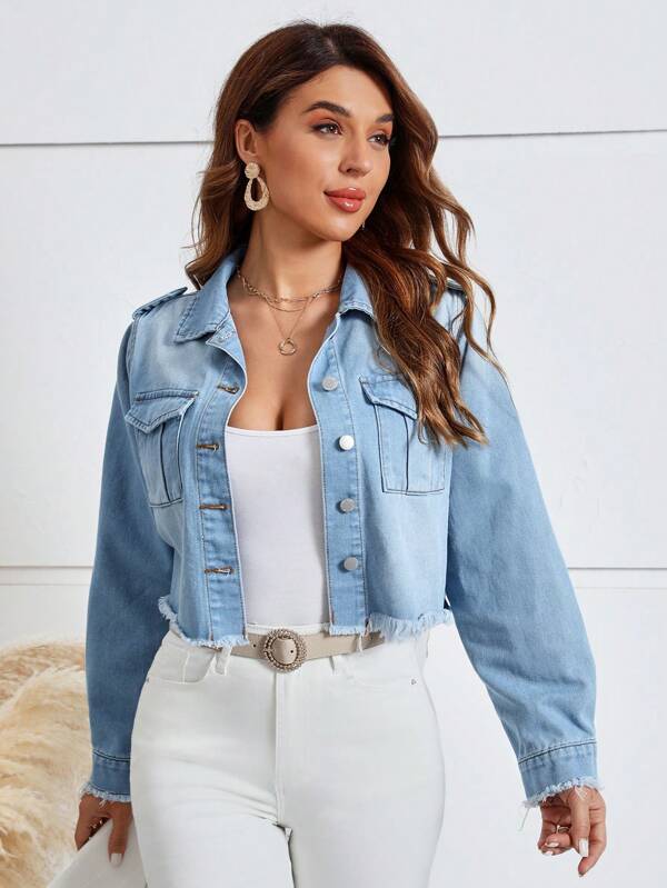 Denim Jackets, Shop Women's Denim Jackets Online | SHEIN UK