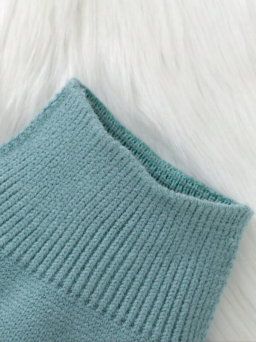 SHEIN Baby Boy Colorblock Striped Sweater & Knit Pants | SHEIN UK