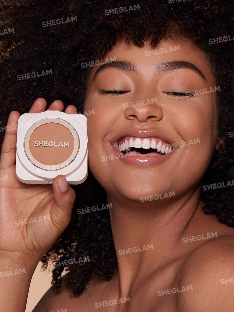 SHEGLAM Skin-Focus High Coverage Powder Foundation-Golden Valentine's ...