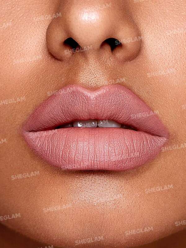 SHEGLAM Glam 101 Lipstick & Liner Duo - Praline Pie 2-In-1 Matte Dual ...