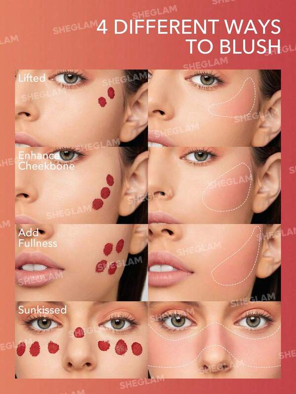 SHEGLAM Colorete Líquido Color Bloom Love Cake | Moda de Mujer | SHEIN ...