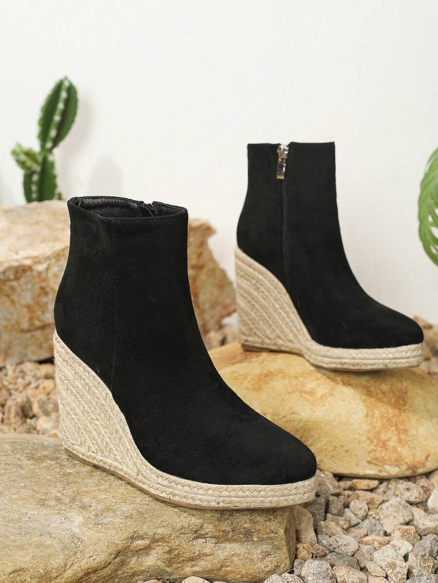 Women's Wedge Heel Platform Boots | SHEIN USA