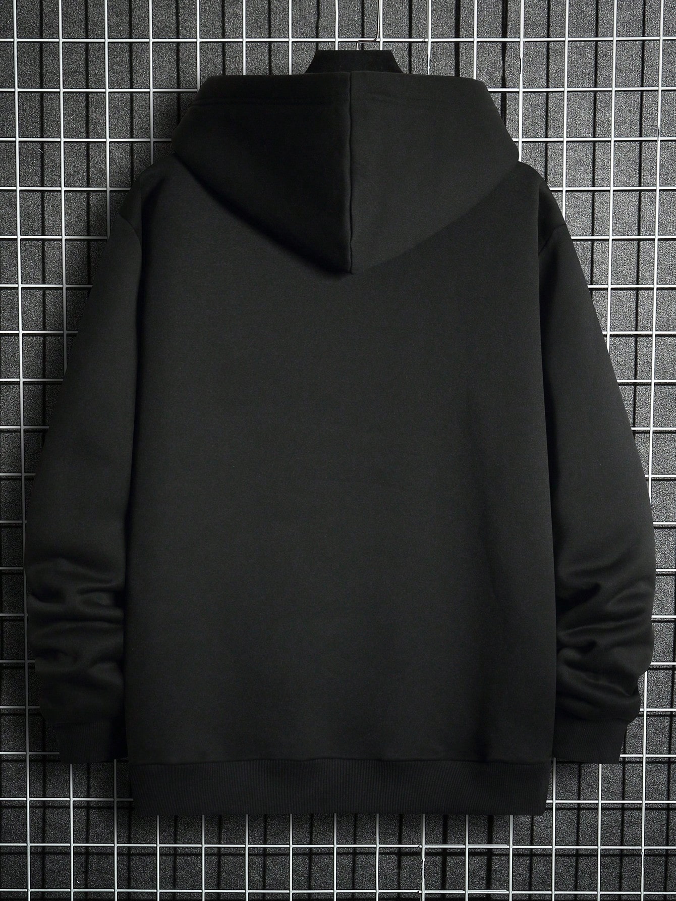 Manfinity EMRG Men Plus Slogan Graphic Drawstring Hoodie | SHEIN USA