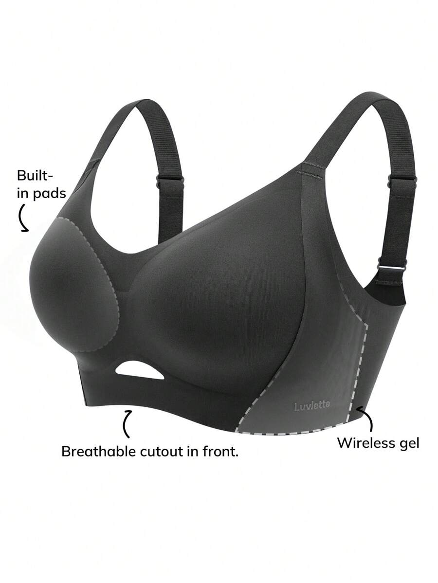 LUVLETTE Plus Dream Curve 2ndSkin Wireless Full Coverage Seamless Side ...