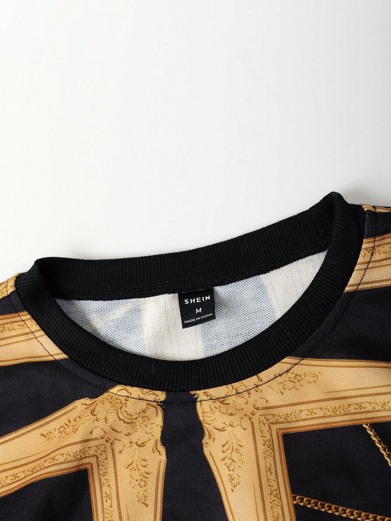 Manfinity AFTRDRK Men Chain Print Sweatshirt & Sweatpants | SHEIN UK