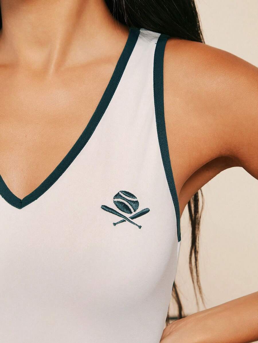 SHEIN VARSITIE Sports Tennis Basic Outdoors With DRESS | SHEIN USA