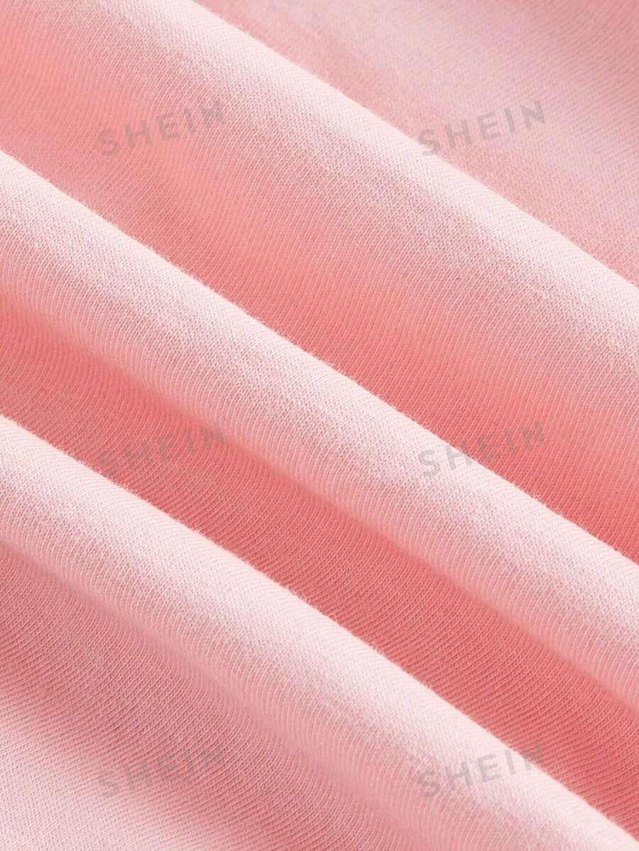 SHEIN x Marika Sila SHEIN MOD Solid Tie Shoulder Ruched Wide Strap Slim ...