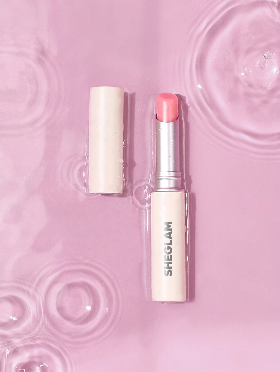 SHEGLAM Plushy Lip Balm-02 Pink Natural Gloss Hydrating Tinted Lip Care ...