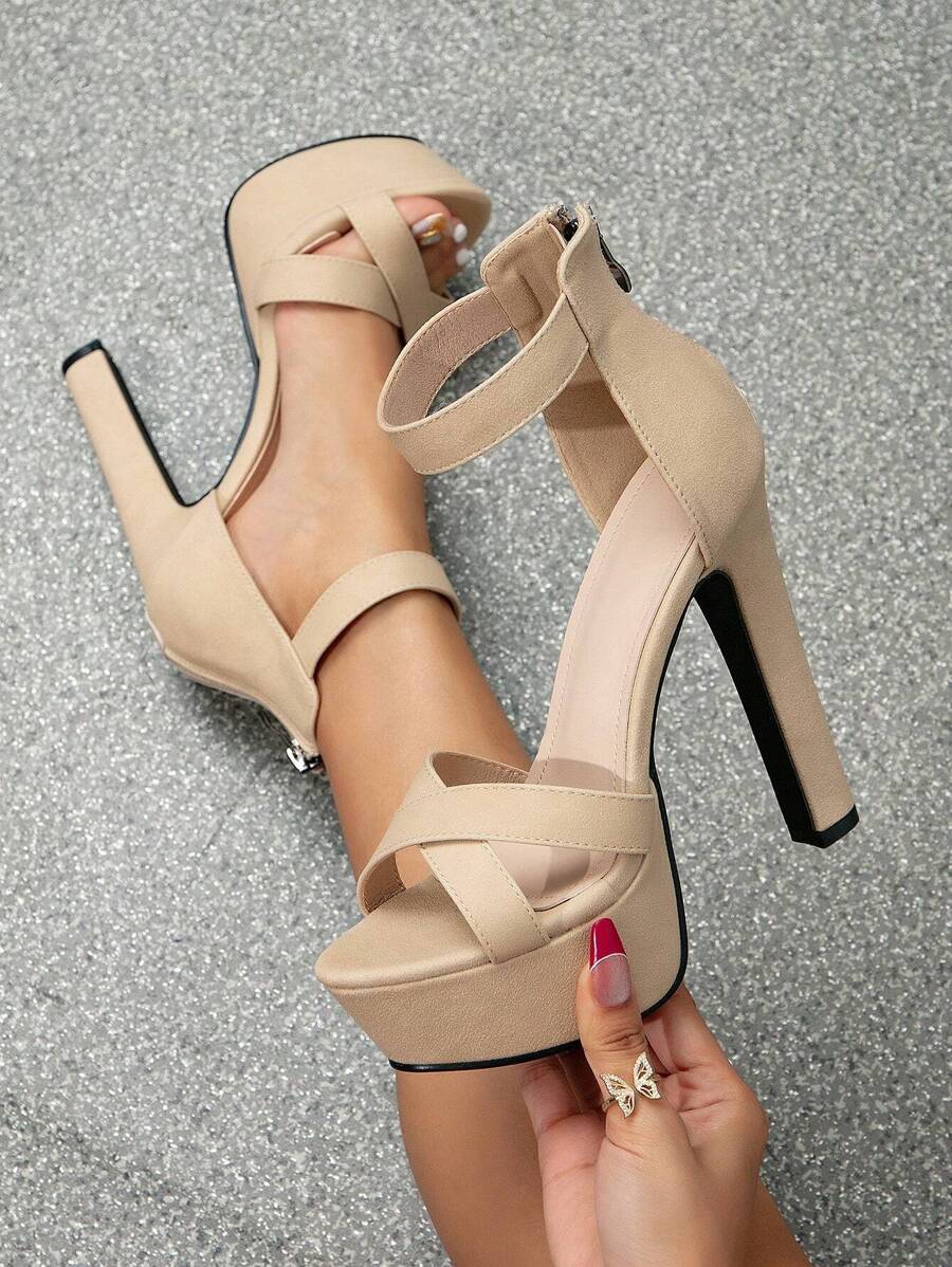 High Heel Wedge Sandals | SHEIN USA