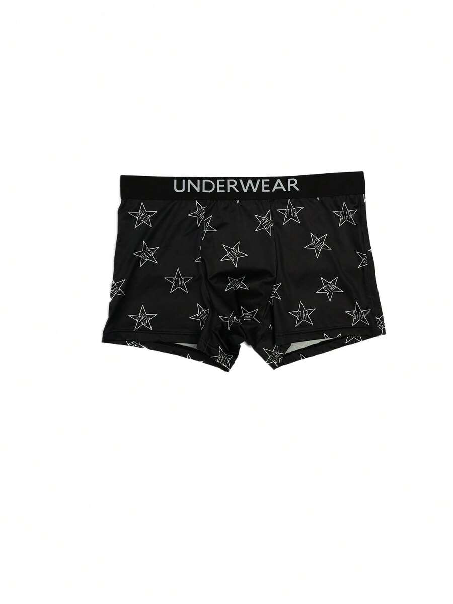 Men's Star Printed Boxer Briefs | SHEIN USA