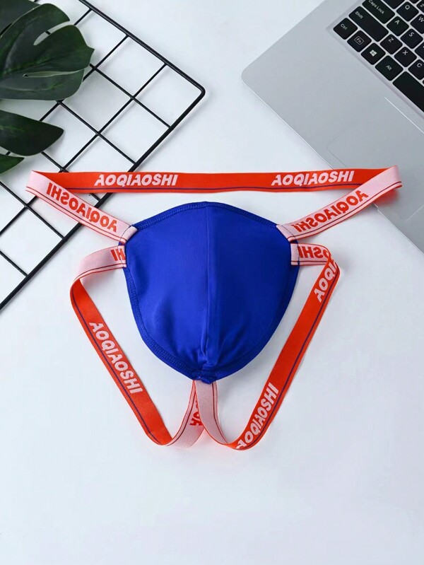 Men Letter Pattern Jockstrap | SHEIN USA