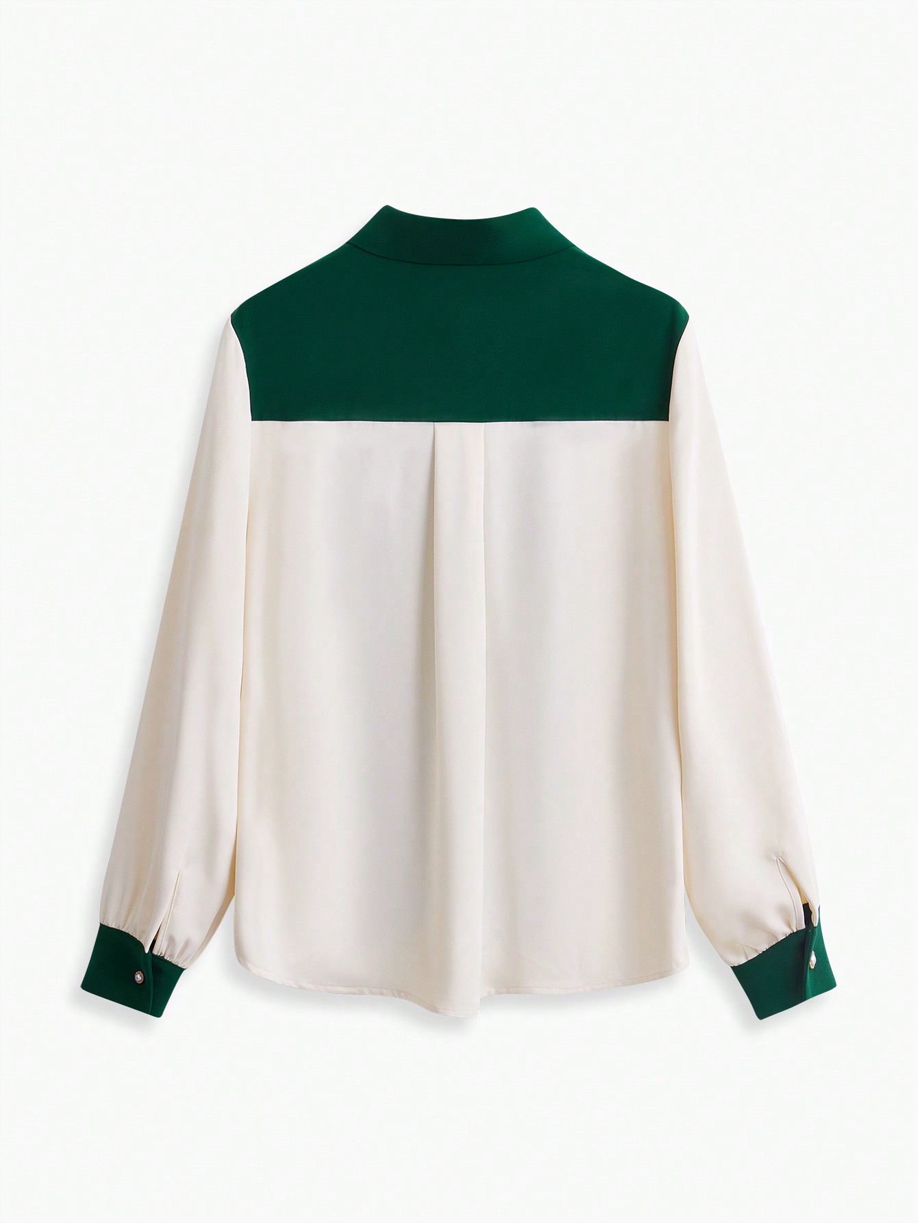 MOTF PREMIUM TWO-TONE BUTTON-UP SHIRT | SHEIN USA MOTF PREMIUM TWO-TONE BUTTON-UP SHIRT | SHEIN USA