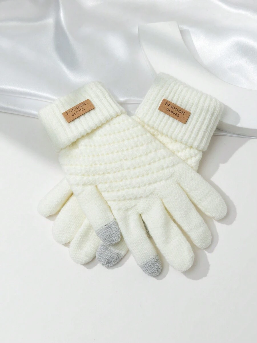 Outdoor Leisure Touchscreen Label Full Finger Gloves For Mobile Phones ...