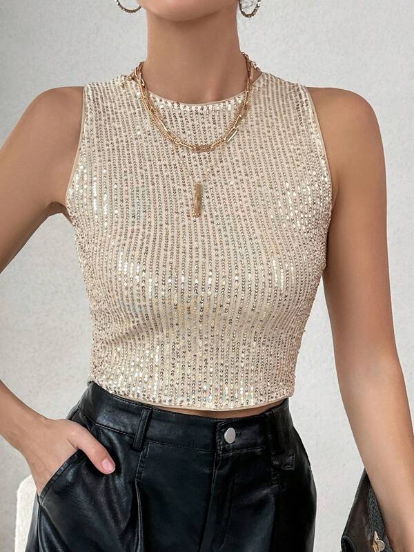 Search metallic top | SHEIN USA