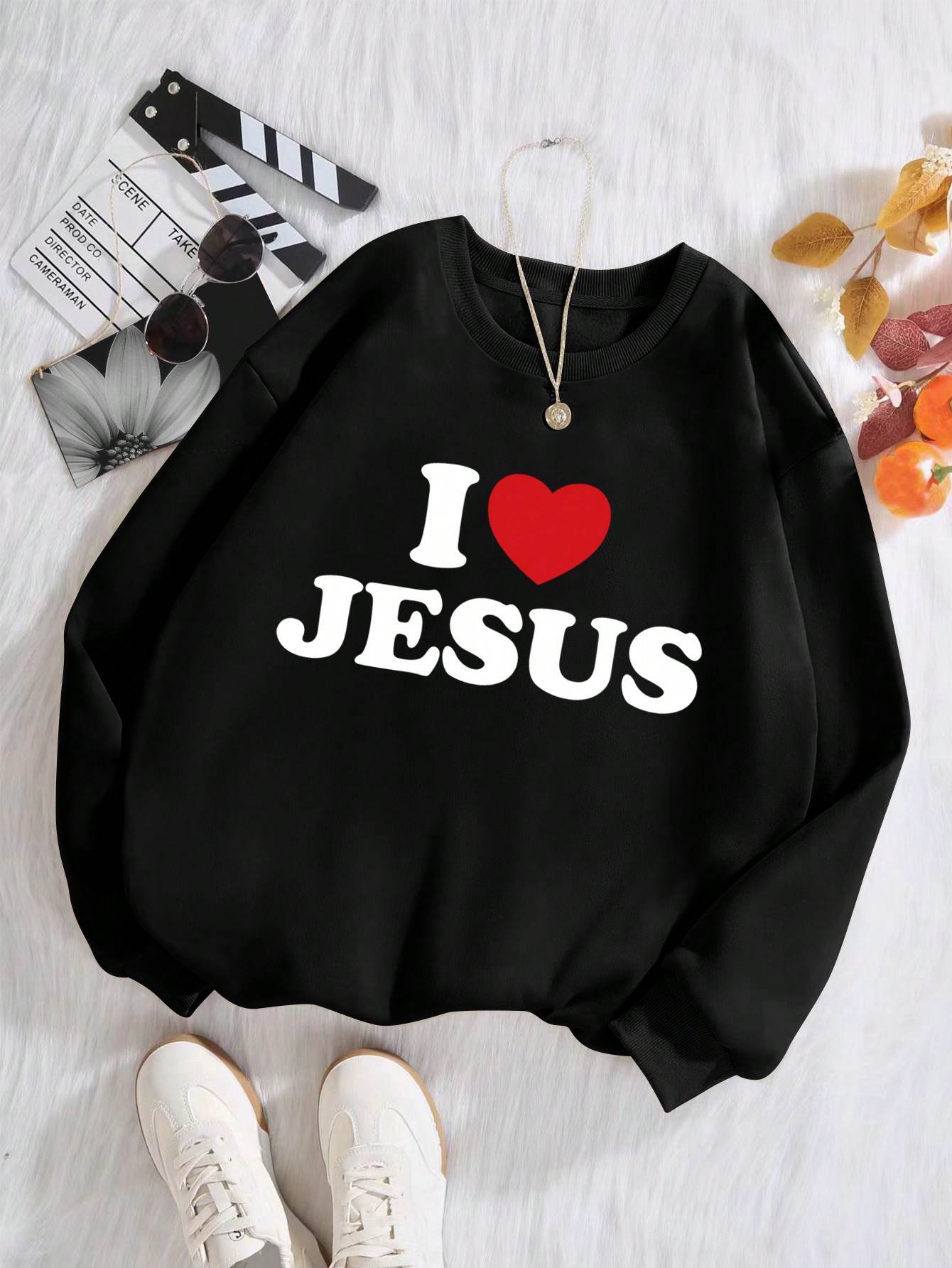 Shein Essnce Heart And Slogan Graphic Thermal Lined Sweatshirt Shein Usa