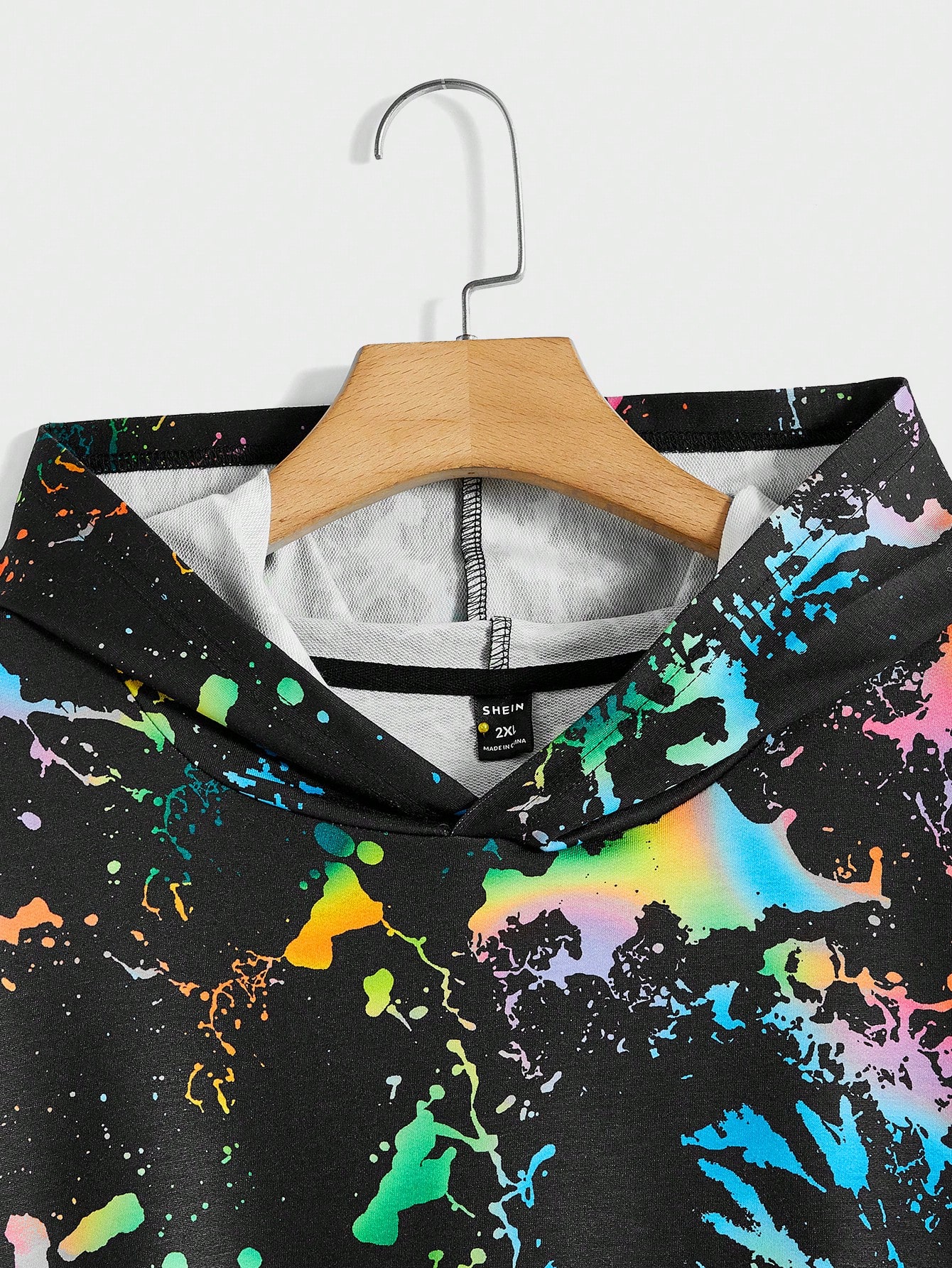 SHEIN Manfinity EMRG Sweat À Capuche De Grande Taille Pour Homme En ...