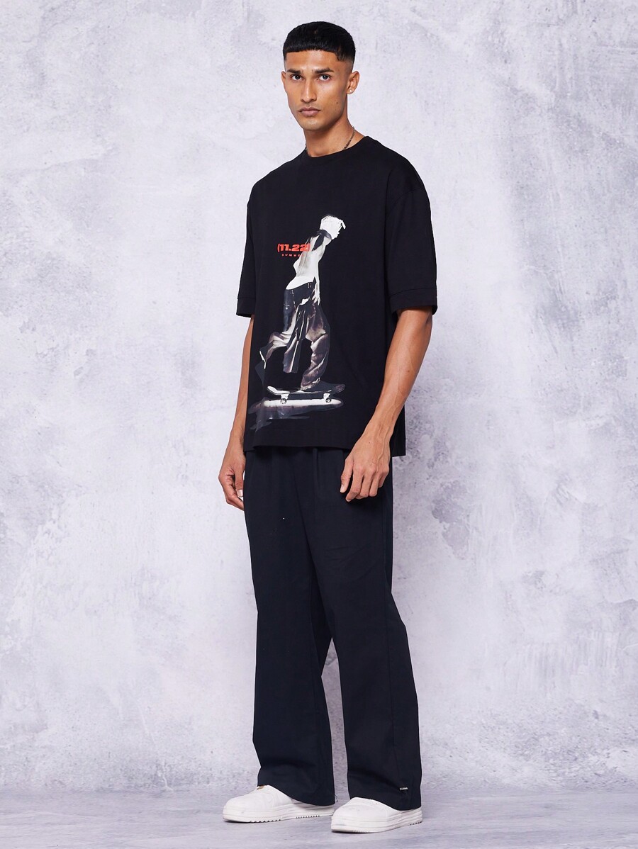 SUMWON เสื้อยืดพิมพ์ SUMWON สำหรับผู้ชาย | SHEIN TH