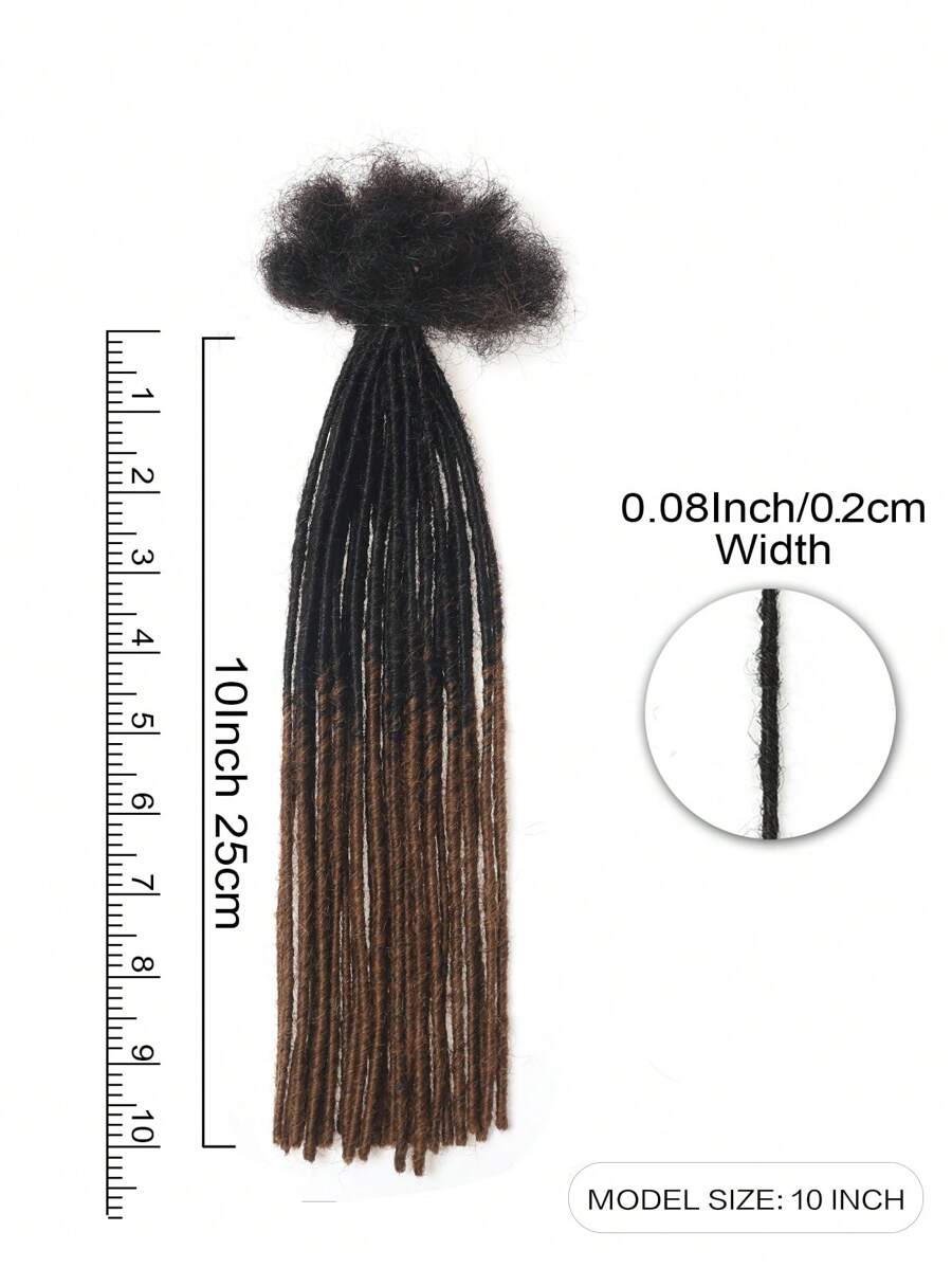 10-20 Inch Options 0.2 cm Thickness 30 Strands 100% Human Hair ...