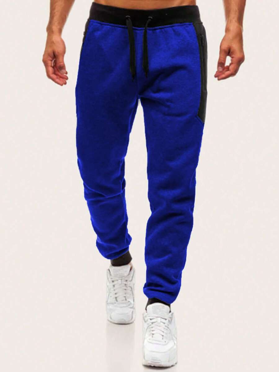 Manfinity Homme Homme Pantalon De Survêtement Panneau De Contraste À ...