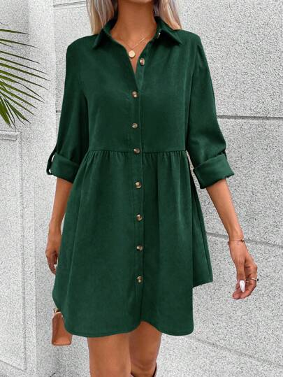 Search Button Front Dress Shein Usa