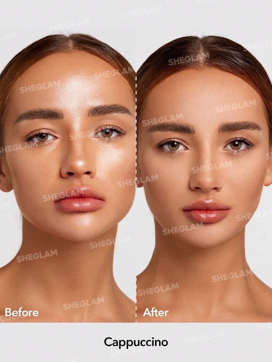 SHEGLAM Baked Glow Setting Powder-Cappuccino Oil Control Loose Setting ...