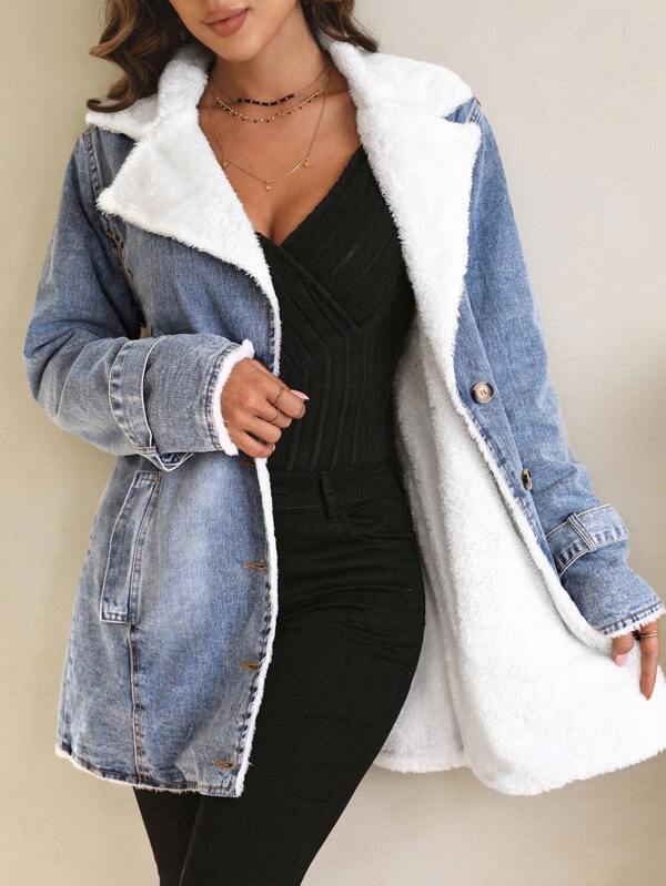 Denim Jackets, Shop Women's Denim Jackets Online | SHEIN UK