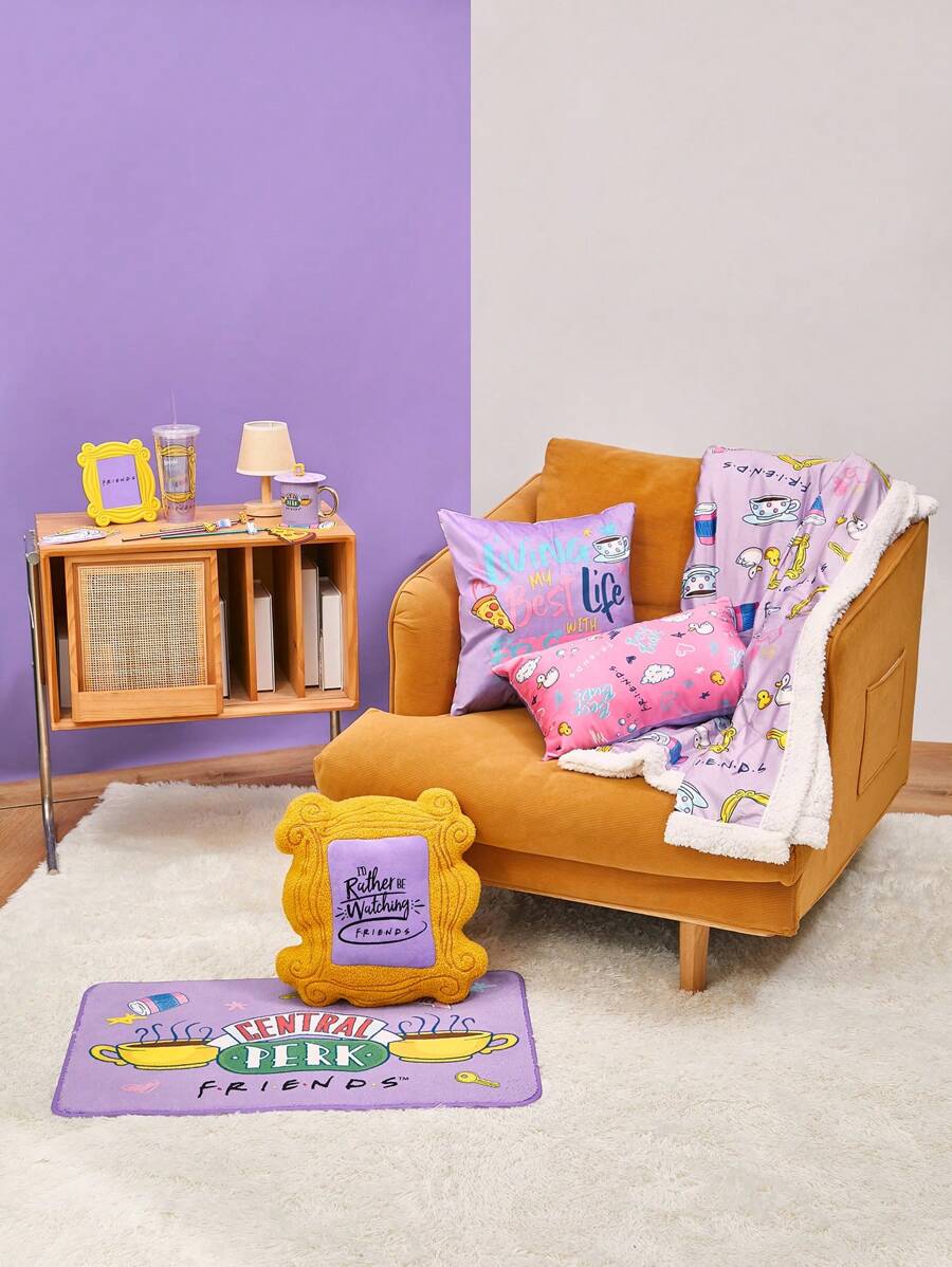 FRIENDS X SHEIN Picture Frame 3d Decorative Pillow | SHEIN USA