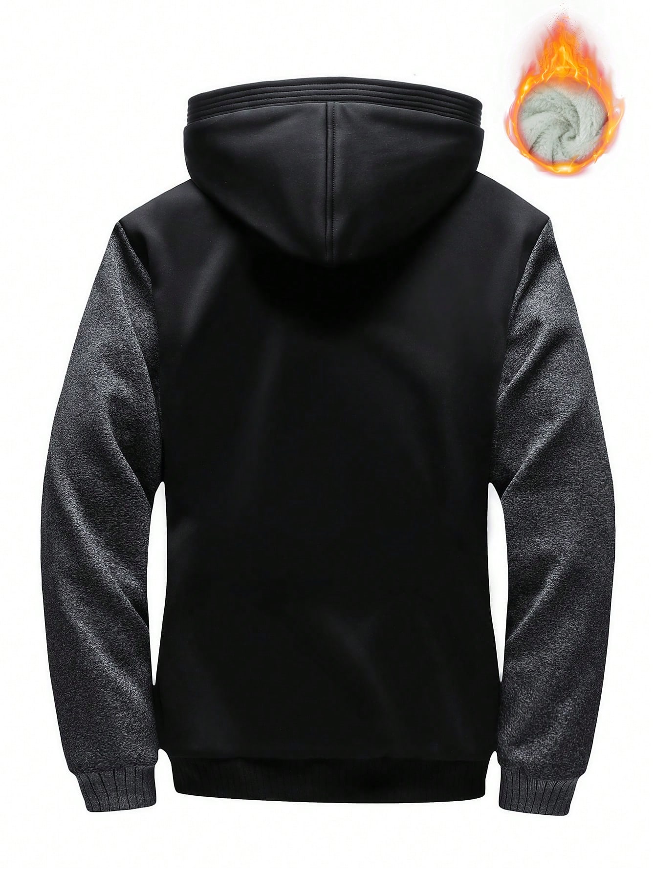 Manfinity Homme Men Teddy Lined Hooded Loose Jacket | SHEIN EUR