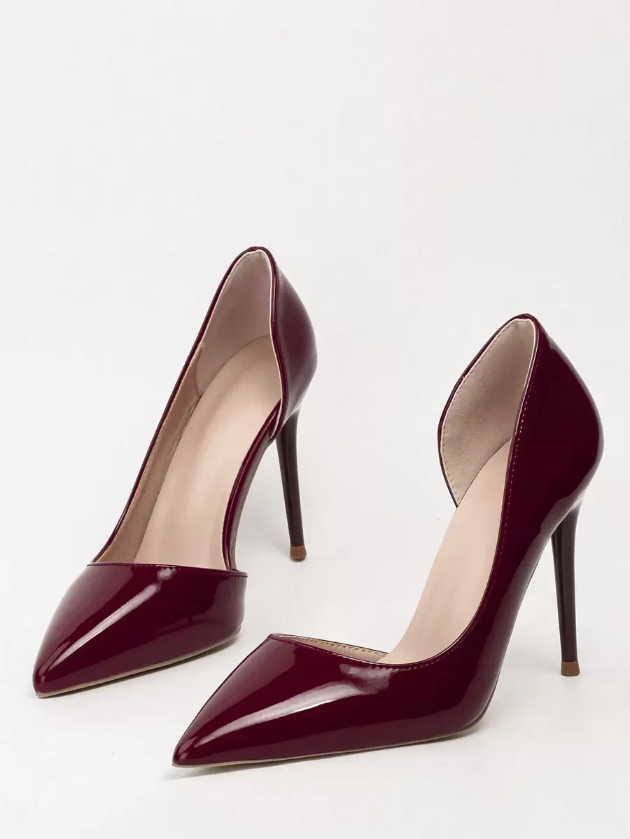 European-american Style Sexy Pointed Toe Hollow Out Stiletto High ...