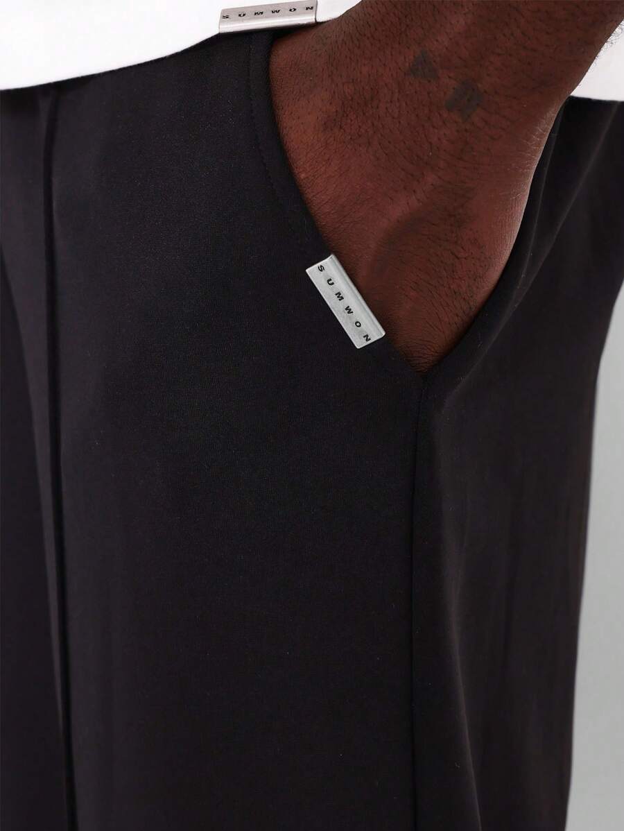 SUMWON Straight Fit Essential Premium Neoprene Jogger | SHEIN USA