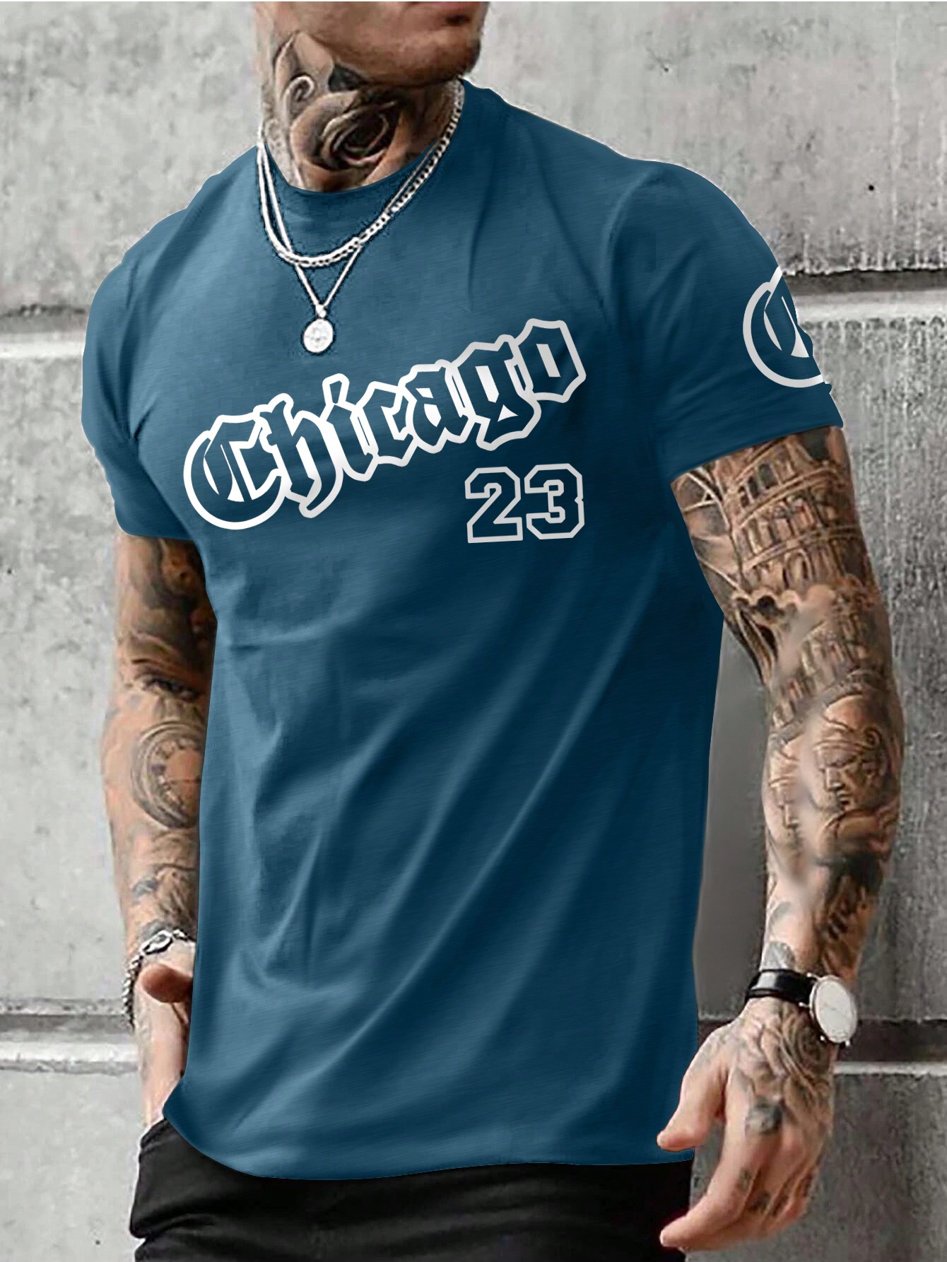 Manfinity Sporsity Men's Letter Printed T-shirt | SHEIN USA