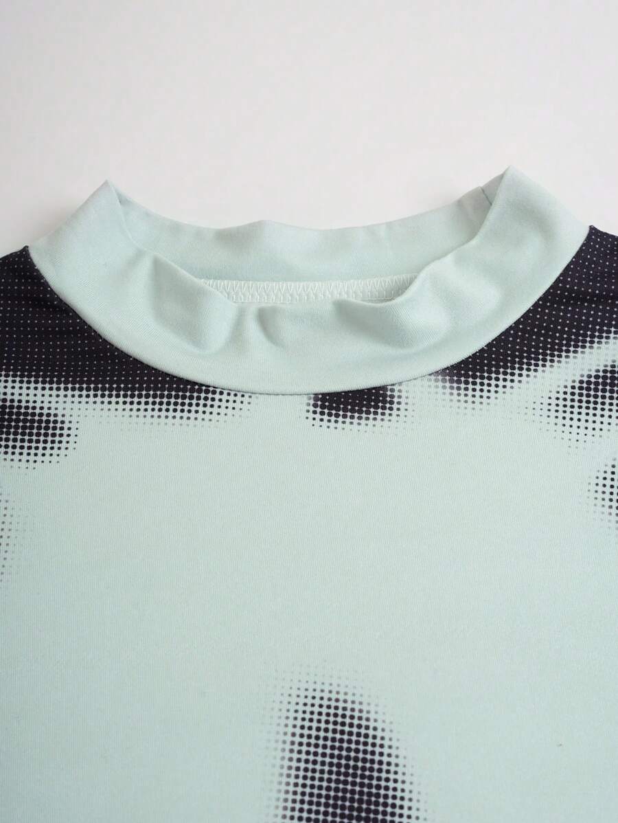 INAWLY Women's Body Heat Map Printed Dress | SHEIN UK