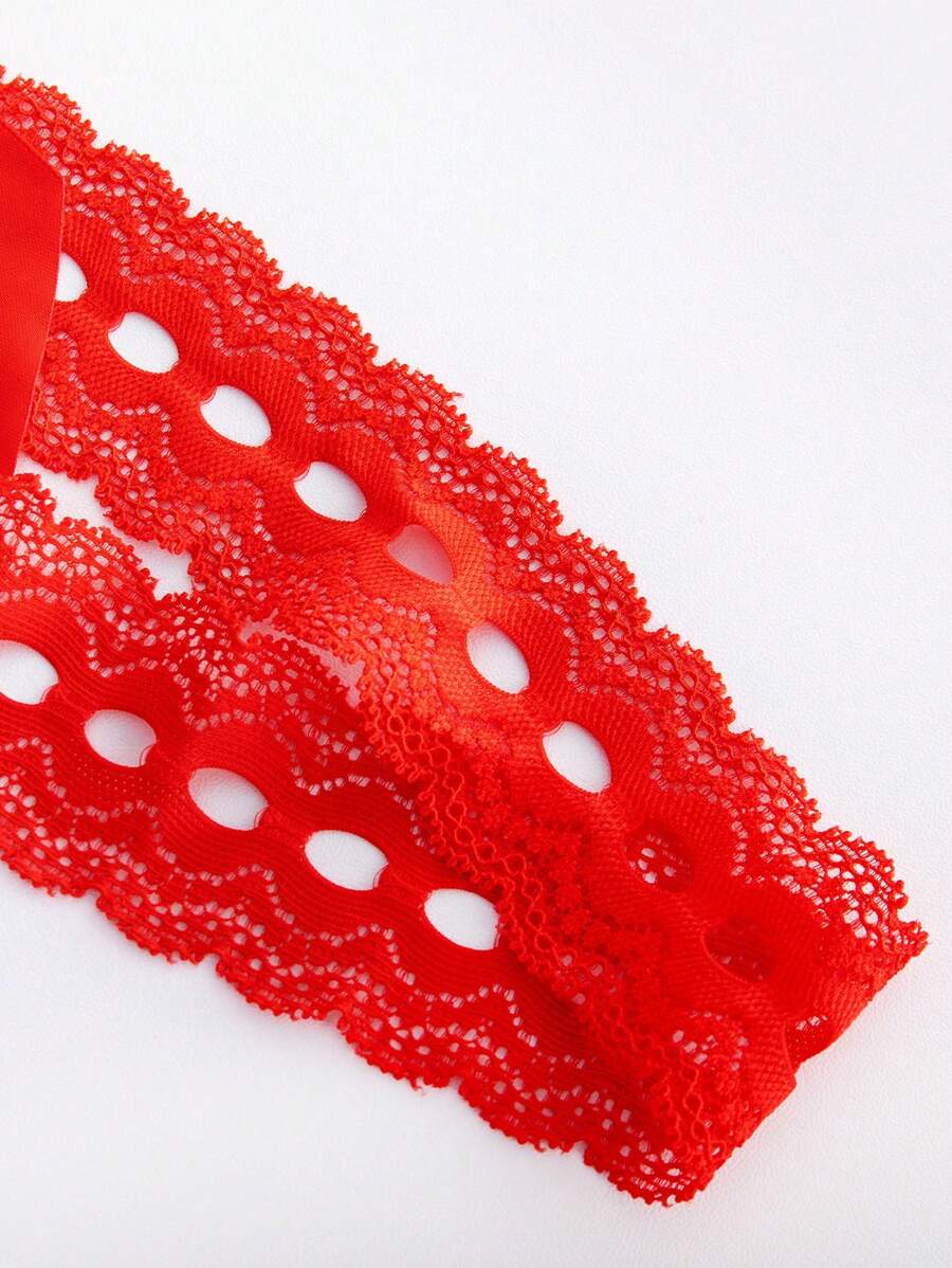 Women's Butterfly Decorated Lace Leg Garter | SHEIN USA