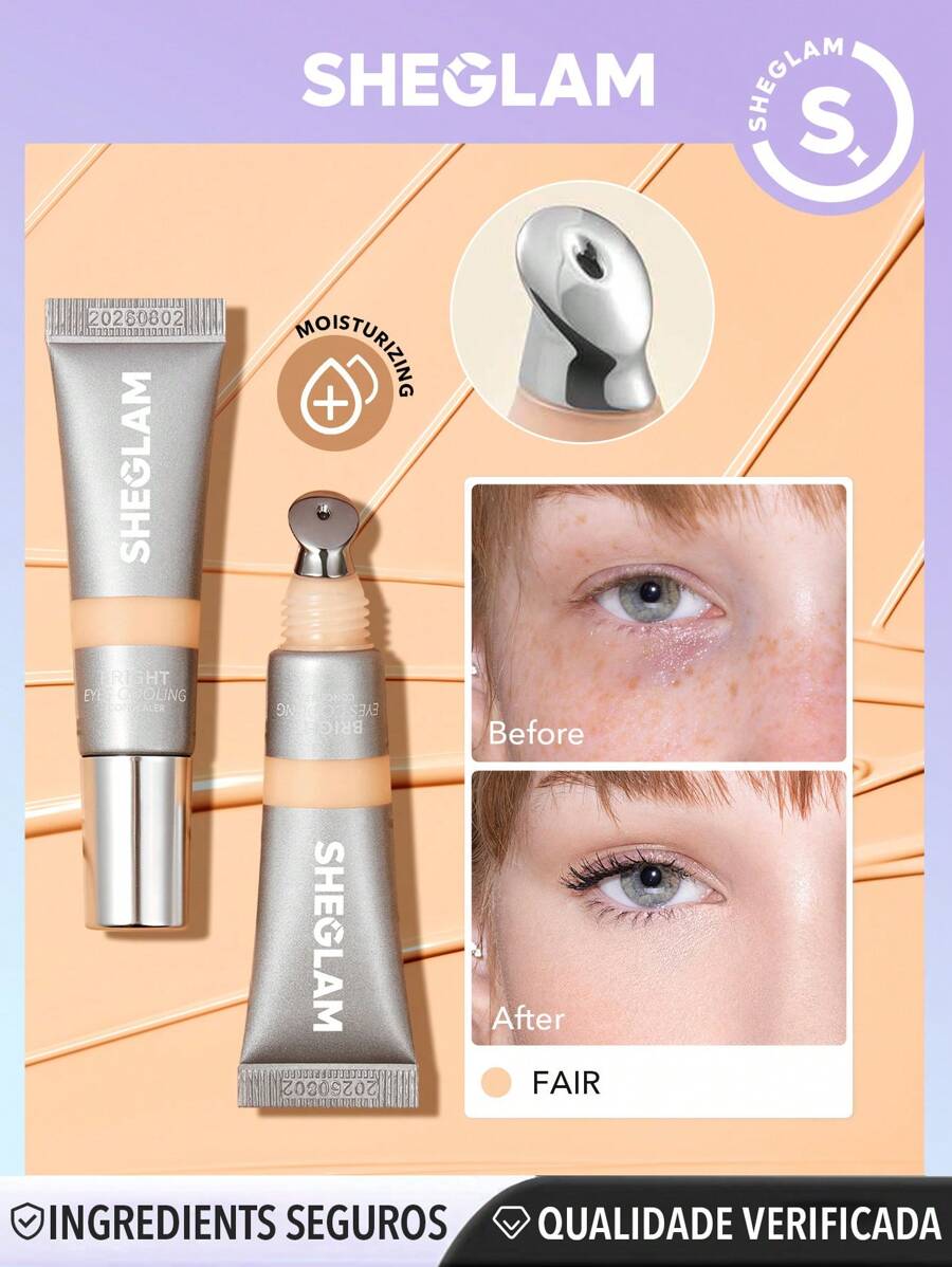 SHEGLAM Bright Eyes Cooling Concealer-Fair | SHEIN Brasil