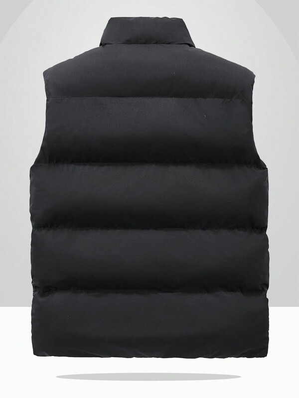 Manfinity Homme Men Zip Up Puffer Vest Coat | SHEIN USA