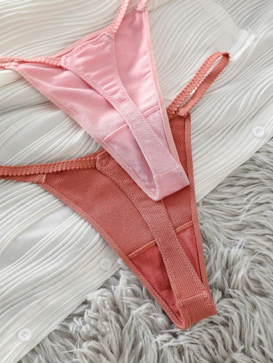 5pack Solid Thong | SHEIN South Africa