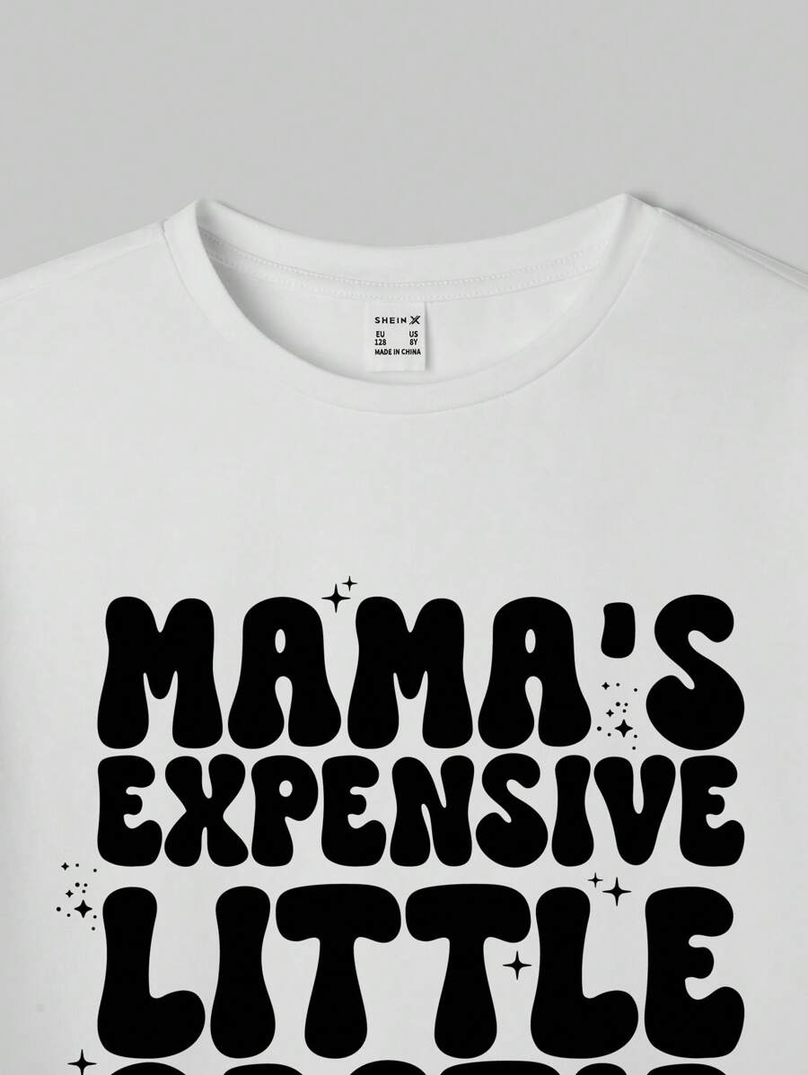 Parimli Girlcore Tween Mädchen Lässiges T Shirt Mit Kurzarm Und