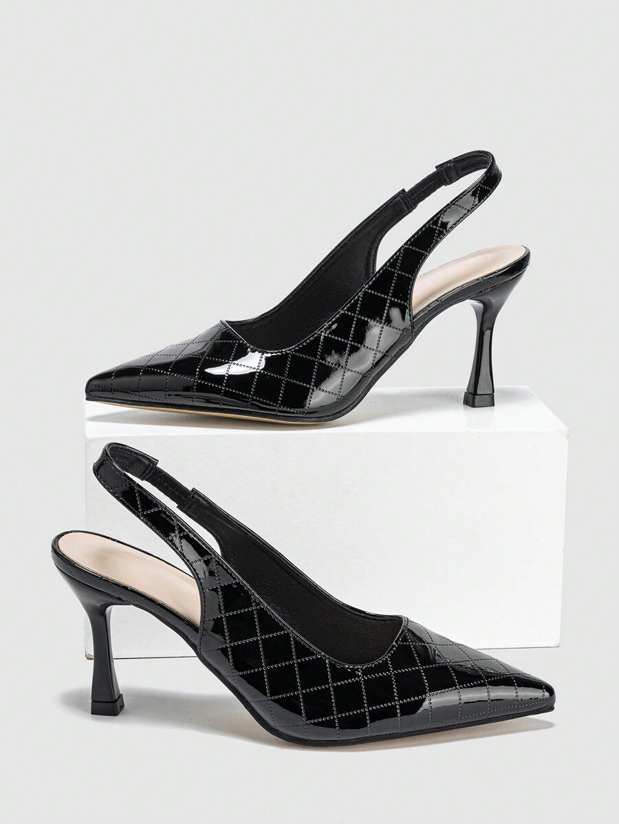 Women's High Heel Work Shoes With Ankle Strap | SHEIN USA