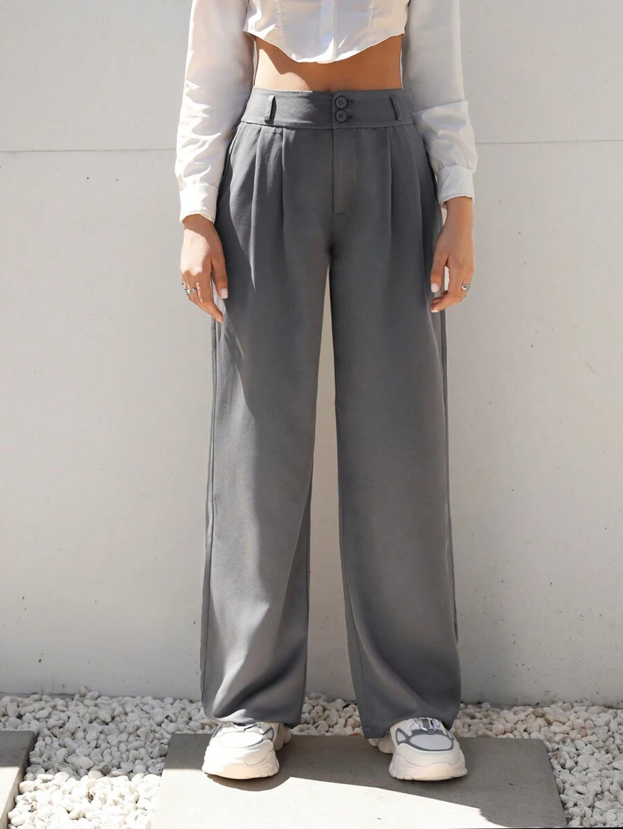 Muchica Pantaloni suit doppiopetto | SHEIN ITALIA