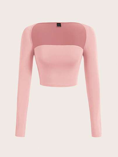 Search pink crop tops | SHEIN UK