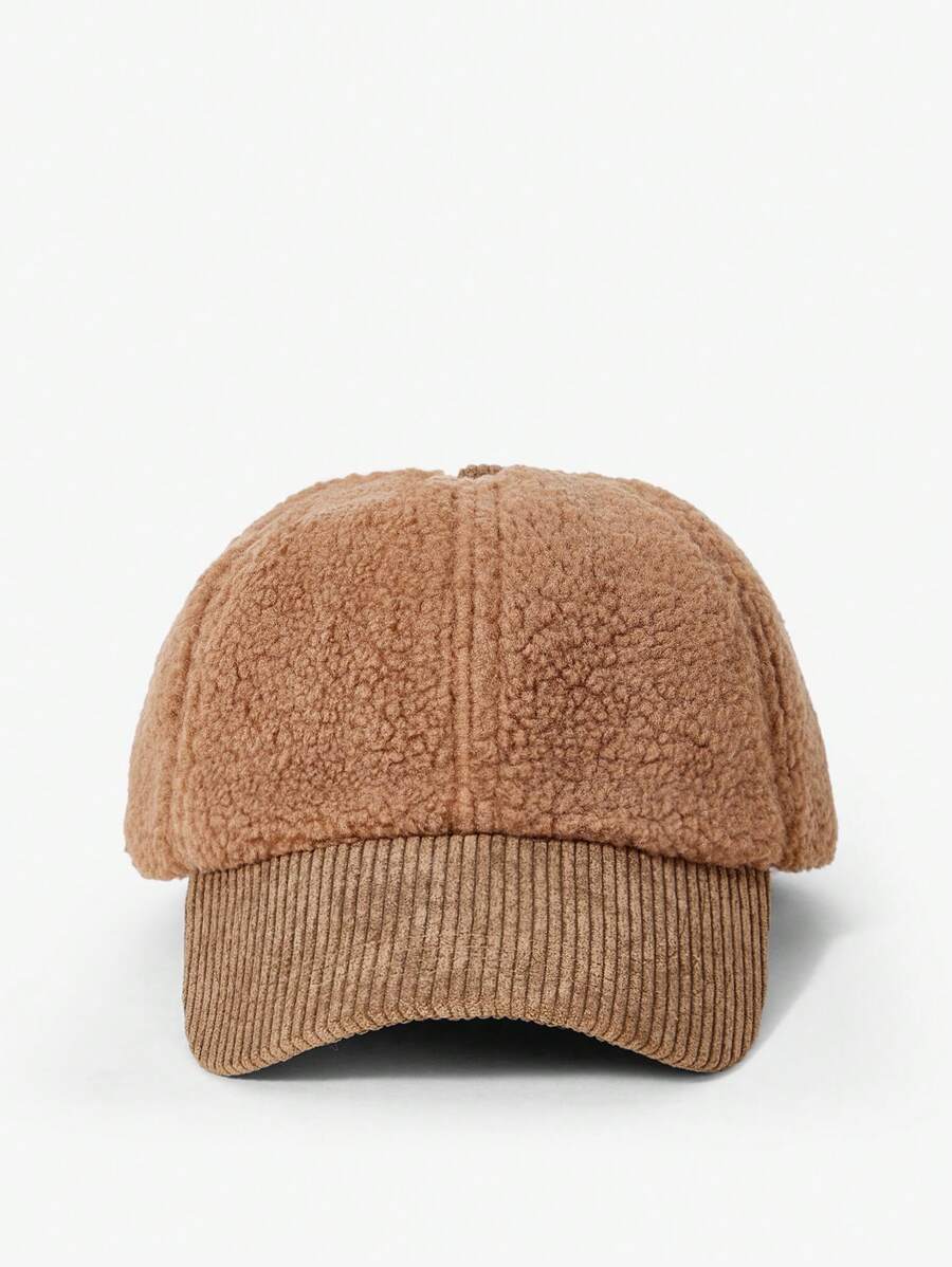 SHEIN ICON Solid Warm Baseball Cap Cute | SHEIN USA