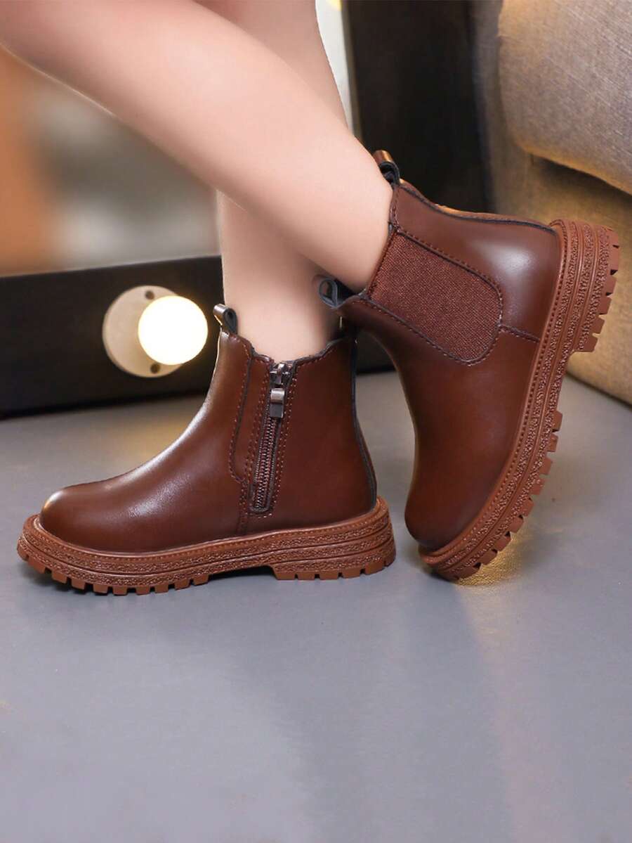 Girls' Simple & Versatile Boots | SHEIN USA