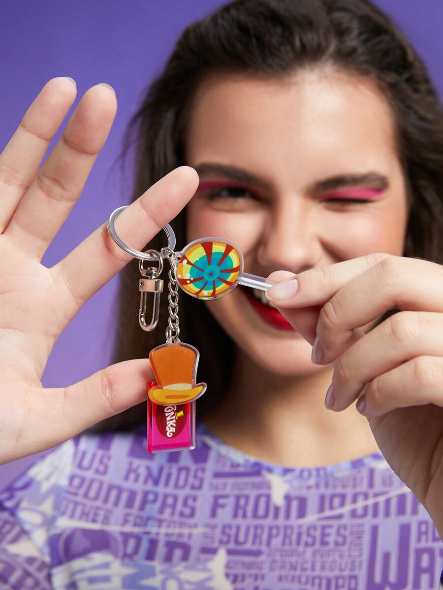 Willy Wonka and the Chocolate Factory X SHEIN Lollipop & Magic Hat ...