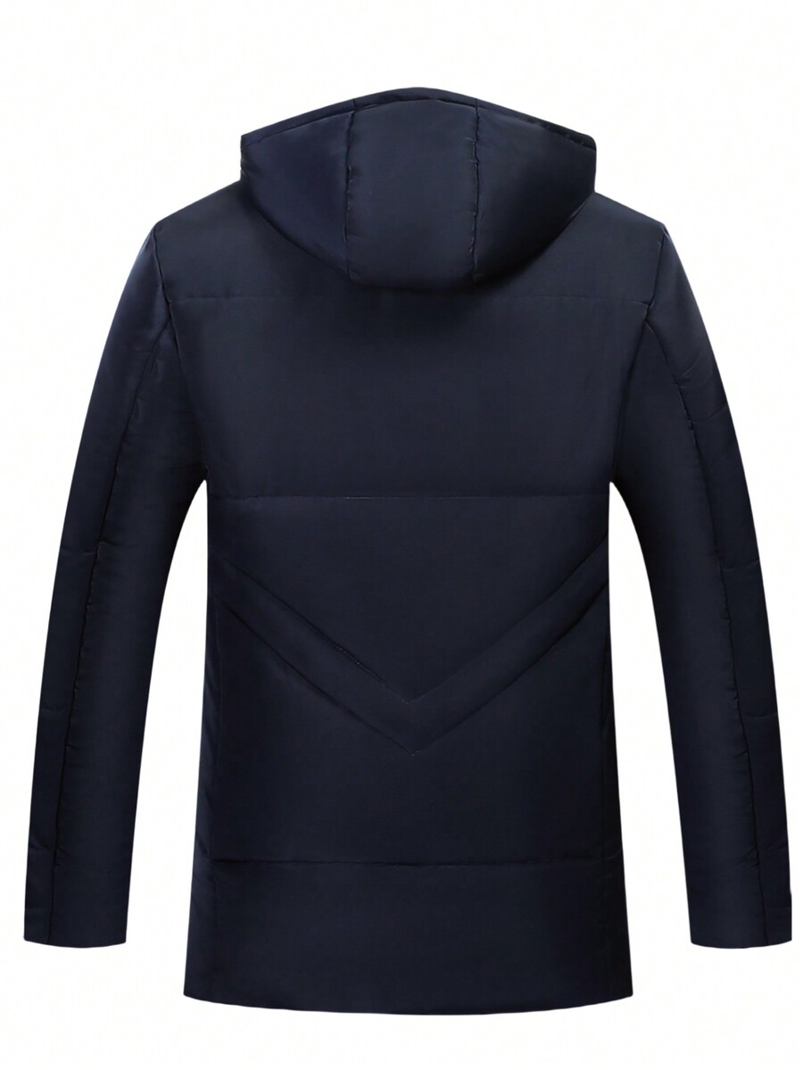 Manfinity Homme Loose Fit Men's Hooded Puffer Coat | SHEIN USA